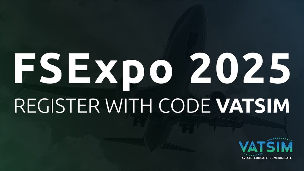 Register for FlightSimExpo 2025 and Support VATSIM! - Announcements - VATSIM Forum