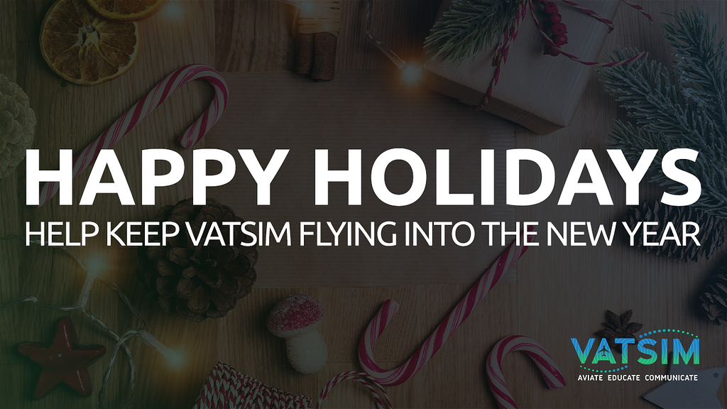️ Help Keep VATSIM Flying into the New Year! - Announcements - VATSIM Forum